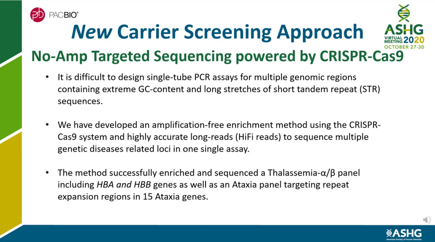 Video Poster: A new approach to Thalassemia and Ataxia carrier ...